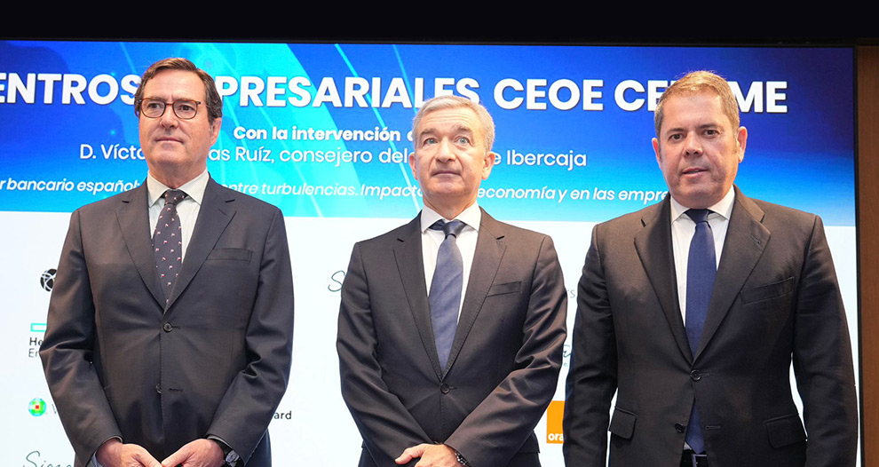 CEOE, CEPYME e Ibercaja subrayan la fortaleza del sector bancario español y su preparación para ...