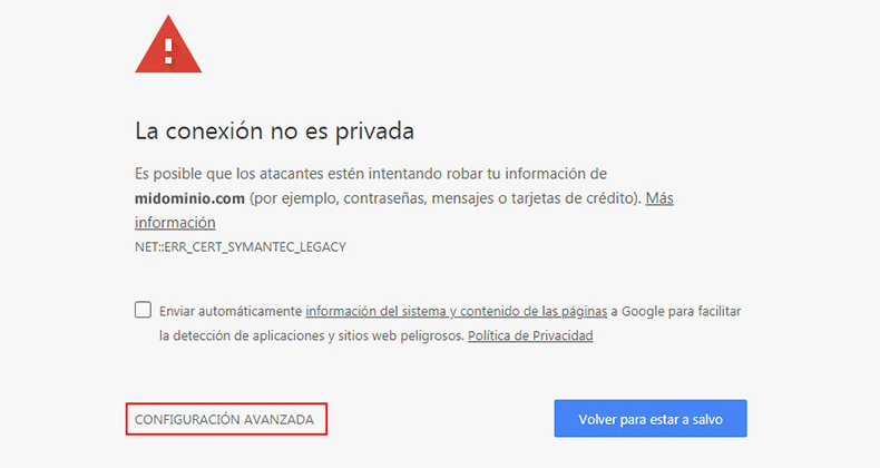 Error de página no segura: 4 cosas que debes probar si recibes esta advertencia - Cepymenews